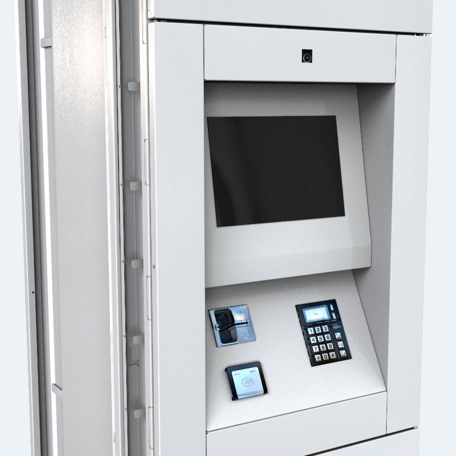 Indoor terminal cabinet unit of the parcel delivery station 5x door ...