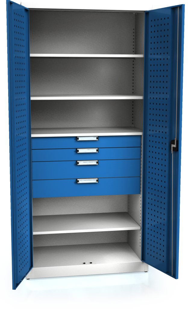 System cupboard UNI 1950 x 920 x 500 - shelves-drawers